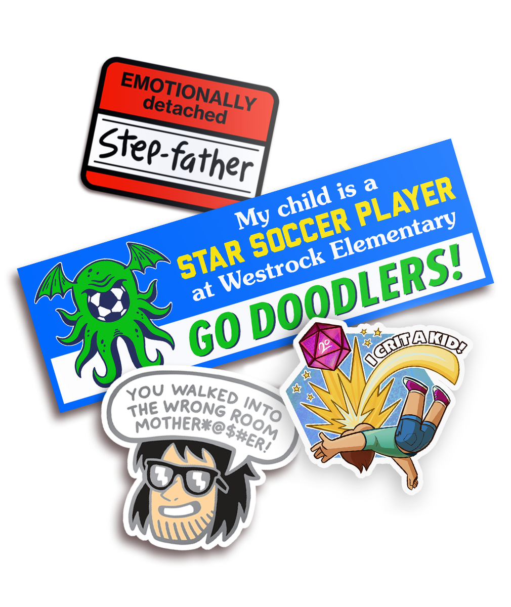 Dungeons & Daddies | Sticker Pack - Volume 2 – Dungeons and Daddies