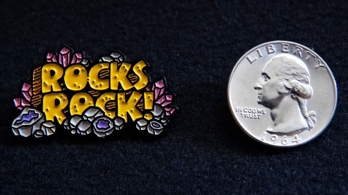 Dungeons & Daddies | Rocks Rock! Pin – Dungeons and Daddies